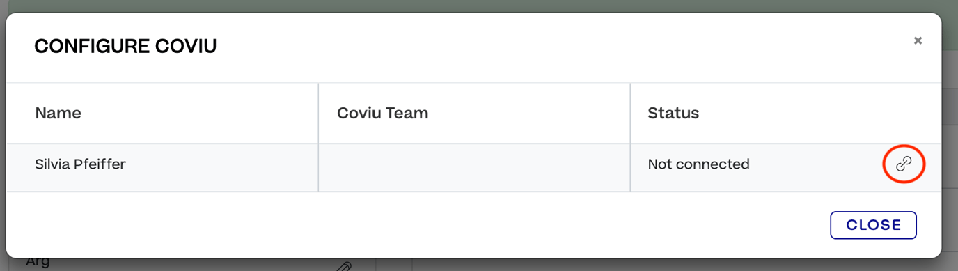 Halaxy session integration with Coviu